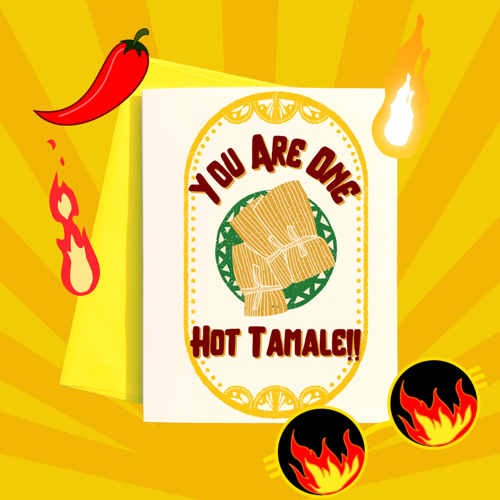 Hot Tamale Greeting Card - Valentines Day Greeting Card - Love Card ...